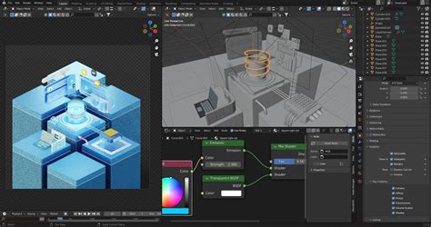 Web Development Modern And Professional Web Design Concept 3d Model