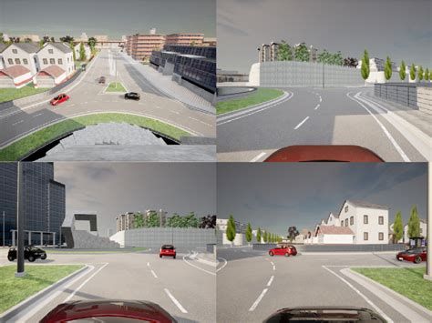 5 synchronous video frames from each camera of our multi agent dataset