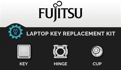 Fujitsu Lifebook T900 Replacement Laptop Keyboard Keys