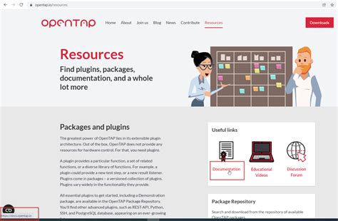 The Documentation Has Two Links · Issue 283 · Opentapopentap · Github