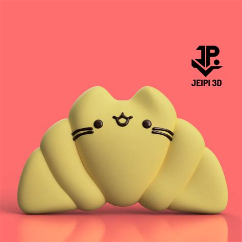 Archivo Stl Cuernito De Gato Pan De Cuernito 🐱・objeto Para Impresora 3d Para Descargar・cults