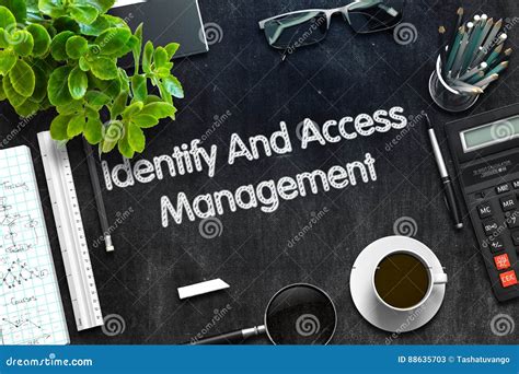Identify And Access Management Concept D Render Stock Image Image Of Handwritten Entry