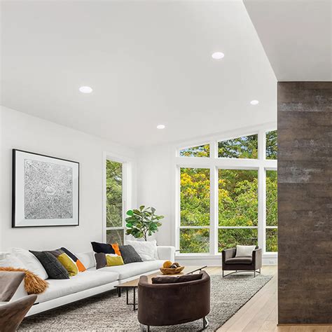 Recessed Ceiling Luminaires Round Recess Ceiling Led Recessed