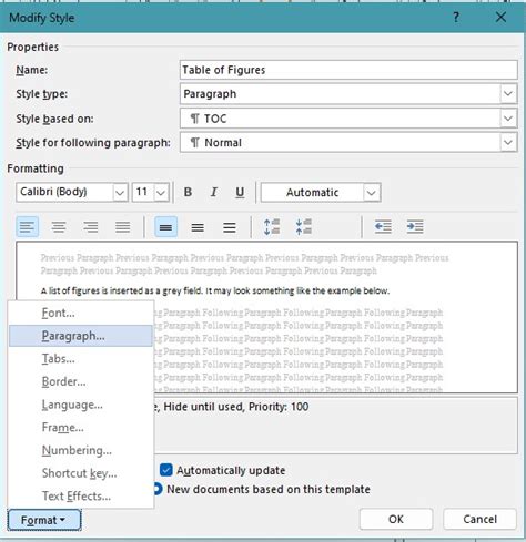 Create Lists Of Figures And Tables Professional Editors Guild