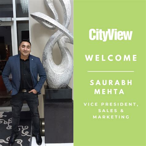 Cityview Welcomes Saurabh Mehta To The Leadership Team