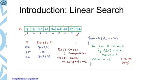SOLUTION Lecture Searching Algorithm Studypool