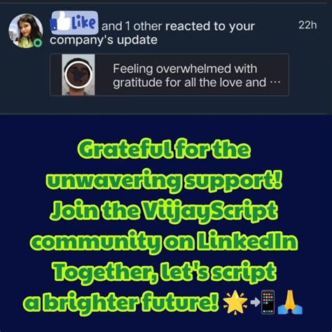 vijay programmer chowdhury on linkedin viijayscript linkedin app