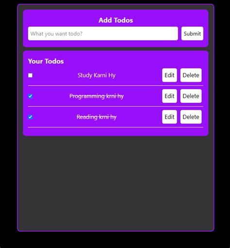 Github Roboverse 1todo App Html Tailwindcss Reactjs 📝 A Simple And Responsive Todo App Built
