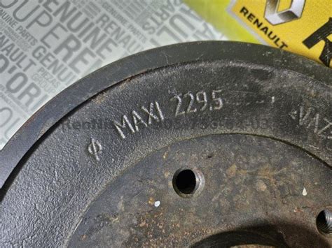 Рено Дастер барабан тормозной оригинал 432008208R