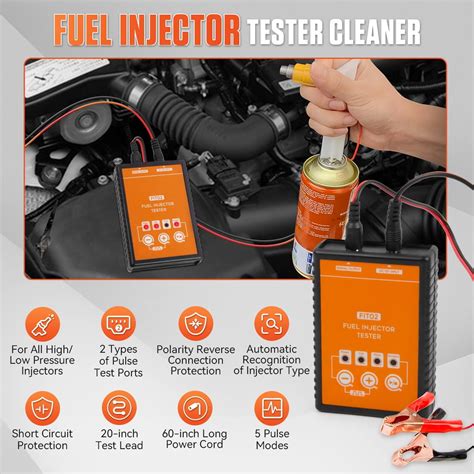 Fuel Injector Tester Cleaner Tool Kit High And Low