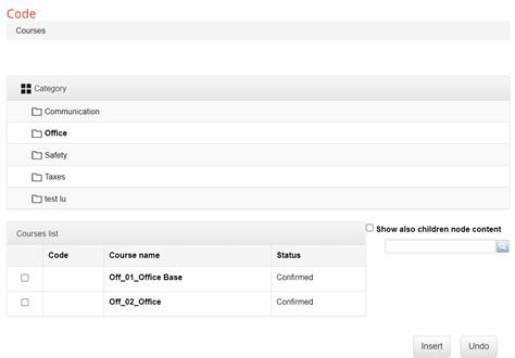 Codes Formalms Documentation