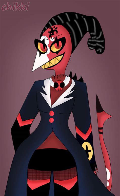 Helluva Boss Genderswap Au Female Blitzo By Catycarolite223 On
