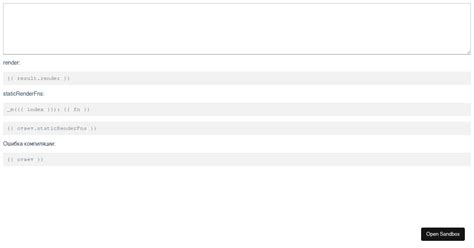 Compilation Codesandbox Compilation Codesandbox