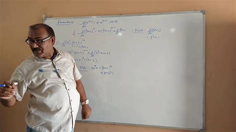 Derivative Of Composite Function Part 2 Youtube