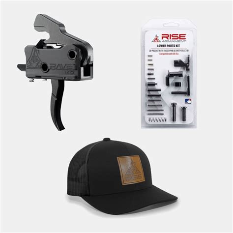 Ar Trigger And Lower Parts Bundle Rise Armament