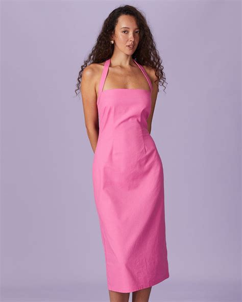 Womens Pink And Light Pink Dresses Maxi Midi Mini And Floral Pink