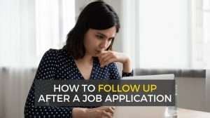 Sample Follow Up Emails After Job Application Career Sidekick