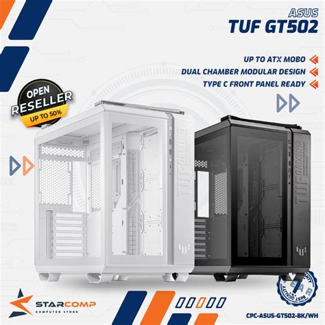 Jual Asus Tuf Gaming Gt Casing Gt Dual Chamber Chassis Shopee Indonesia