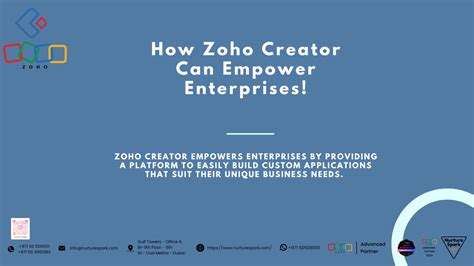 🚀unlocking Efficiency For Large Enterprises With Zoho Creator🚀