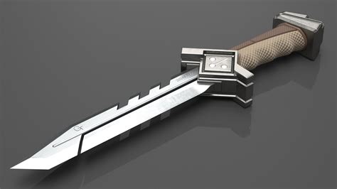 3d Futuristic Swords Collection 2 Model Turbosquid 2397091