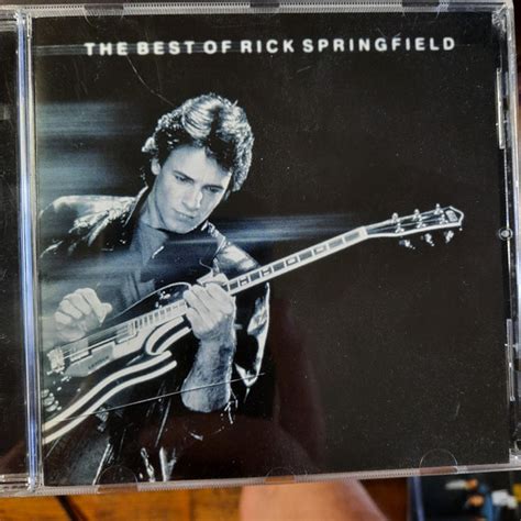Rick Springfield The Best Of Rick Springfield 2003 Sony Dadc Cd