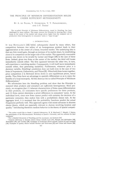 pdf the principle of minimum differentiation holds under sufficient