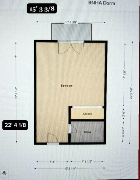 My Hero Academia Dorm Layout