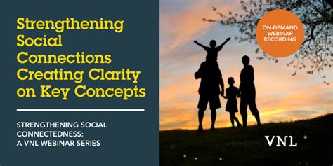 Strengthening Social Connectedness Creating Clarity On Key Concepts