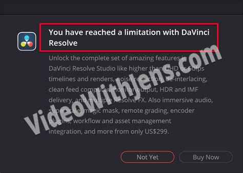 Does Davinci Resolve Have Watermark And How To Avoid It
