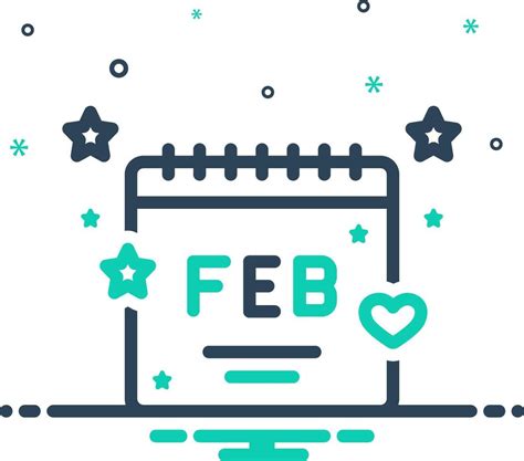 Vector Mix Icon For Feb 39607702 Vector Art At Vecteezy