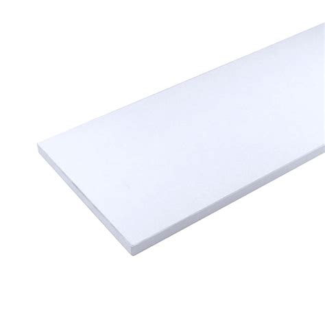 Tablette En Mélamine Blanche 24 X 8 X 58 Quincaillerie Lauremat