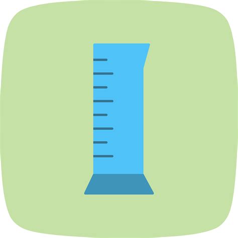 Cylinder Flask Vector Icon 366570 Vector Art At Vecteezy