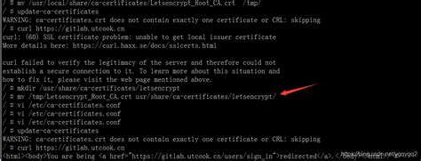 Alpine Linux添加lets Encrypt Ca证书或者自签ca证书lets Encrypt的ca证书在哪个文件 Csdn博客
