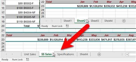 How To Rename Worksheet Tabs In Excel