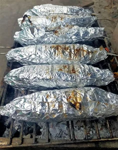 Inihaw Na Bangus In Foil