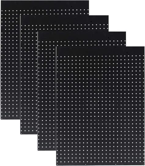 Wallpeg Case Of 12ea 24x32 Black Pegboard Panels Tuff