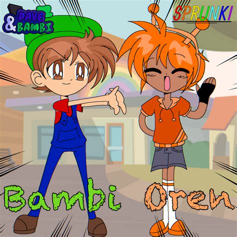 Bambi Fnf Meets Oren Incredibox Sprunki By Missmaryland0909 On