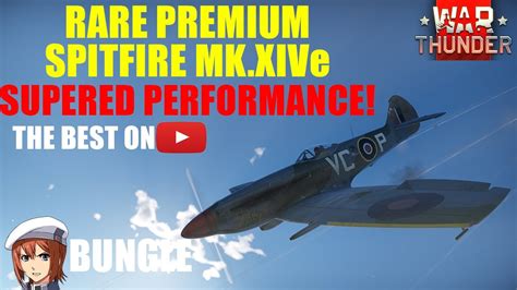 Rare James Prendergasts Spitfire Fr Mk Xive Gameplay War Thunder
