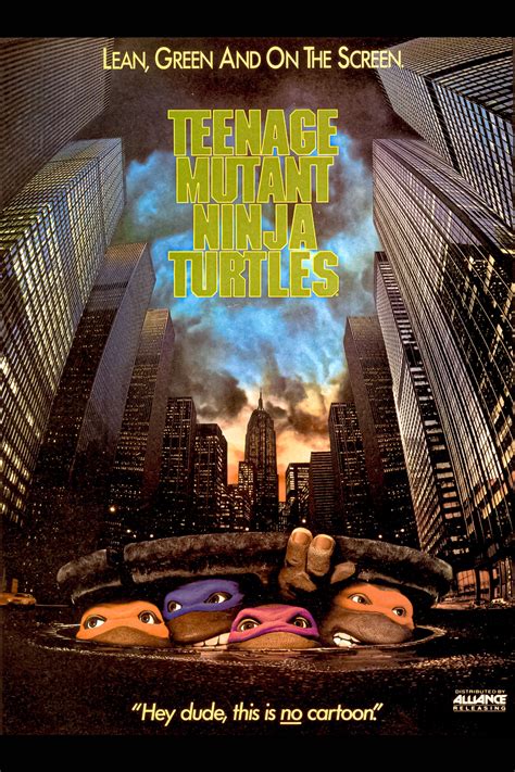 Tmnt 1990 Japanese Poster