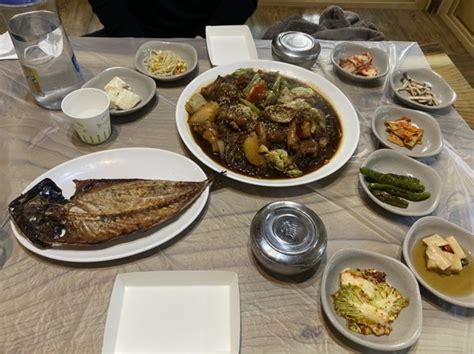 안동맛집 안동 하회마을 강아지동반 이화식당안동찜닭안동간고등어세트 3만원 공기밥별도20220212 네이버 블로그