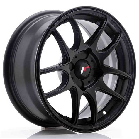 Jr Wheels Jr29 15x7 Et20 42 4h Blank Matt Black