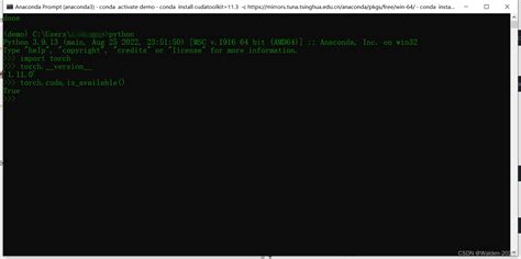 使用镜像加速基于gpu的pytorch环境安装pytorch的加速镜像 Csdn博客