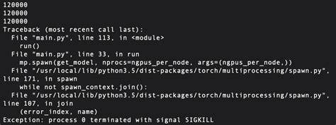 Training할 때 오류와 해결법dataloader Killed Connection Reset By Peer Exception 0 Siskill