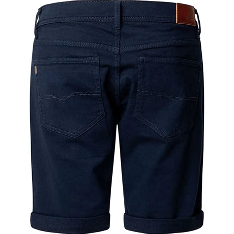Pepe Jeans Slim Gymdigo Track Denim Shorts Blue Dressinn