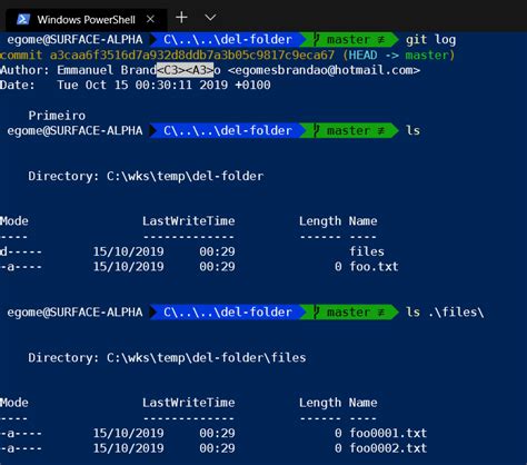 Git Exclui Uma Pasta Localmente Mais Nao Consigo Salvar A Mudança