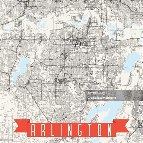 Printable Map Of Arlington Texas