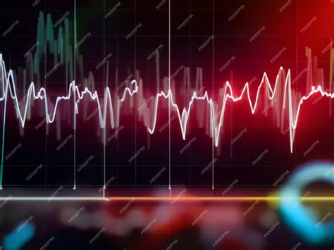 Premium Photo An Electrocardiogram Ecg Or Ekg Graph Showcasing The