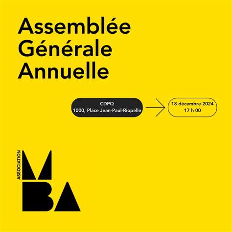 Assemblée Générale Annuelle 2024