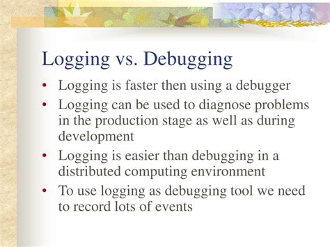Ppt Logging With Log4j Powerpoint Presentation Free Download Id