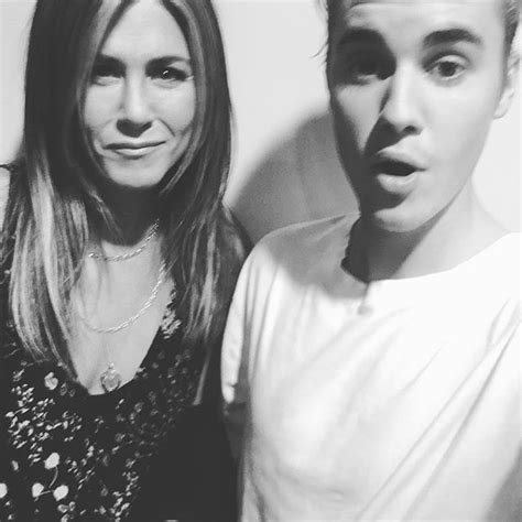 Justin Bieber Tieta Estrela De Friends Jennifer Aniston Quem Quem News